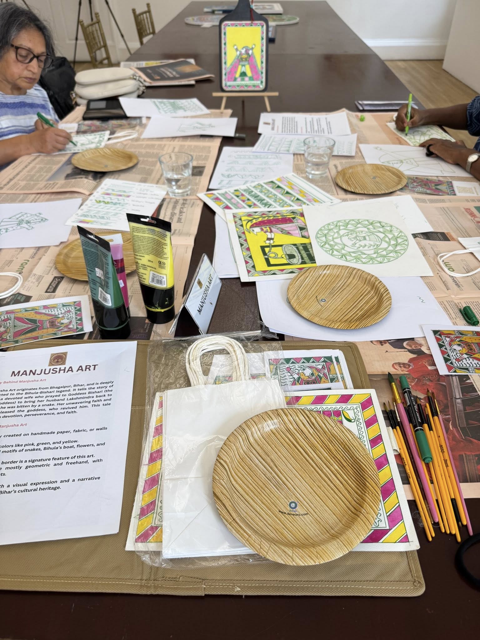 DHAROHAR event, the Indian Folk Art Corridor by Vidisha's Creations ...